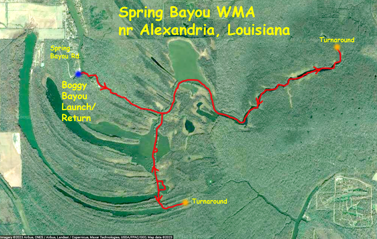 Spring Bayou WMA A – www.SawdustRiver.com