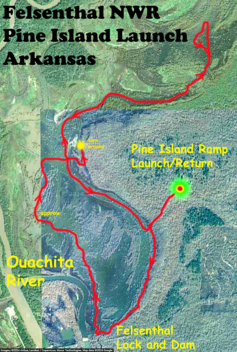 Felsenthal NWR, Pine Island Launch, Arkansas C – www.SawdustRiver.com